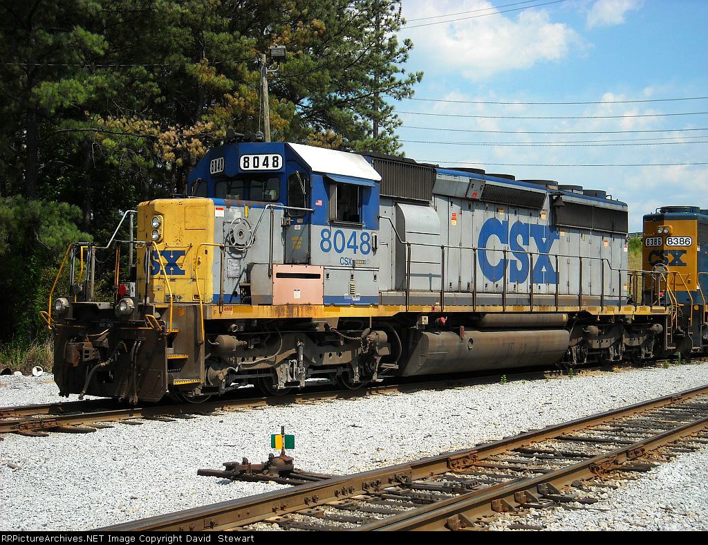 CSX SD40-2 8048